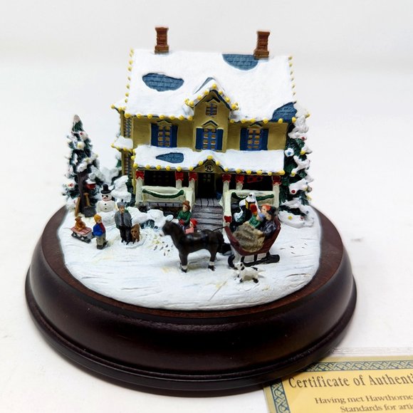 Thomas Kinkade | Holiday | Hawthorne Village Victorian Lights Christmas ...